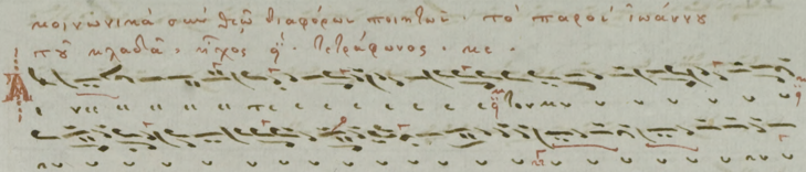 The Notational System | School of Byzantine Music